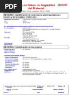 MSDS Castrol Axle GL-5 85W-140 | PDF | Contaminación | Guante
