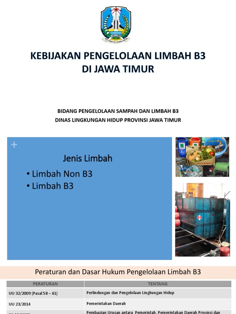 Kebijakan Pengelolaan LB3 Sidoarjo | PDF