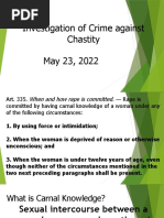 Criminal Investigative Process Flow Chart | PDF | Crime Scene | Crimes