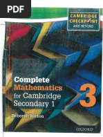 Cambridge Lower Secondary Mathematics Learner's Book 7 PDF | PDF ...
