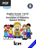 English Discourse: Learning Module | PDF | Discourse | Linguistics