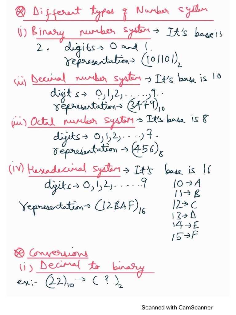 Basic Number System - 221109 - 183529 | PDF