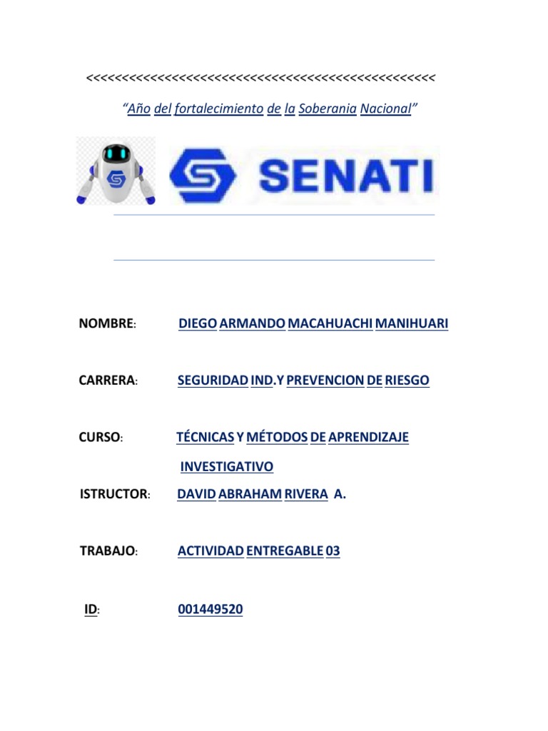 Entregable #03 Diego Armando Macahuachi M.) | PDF