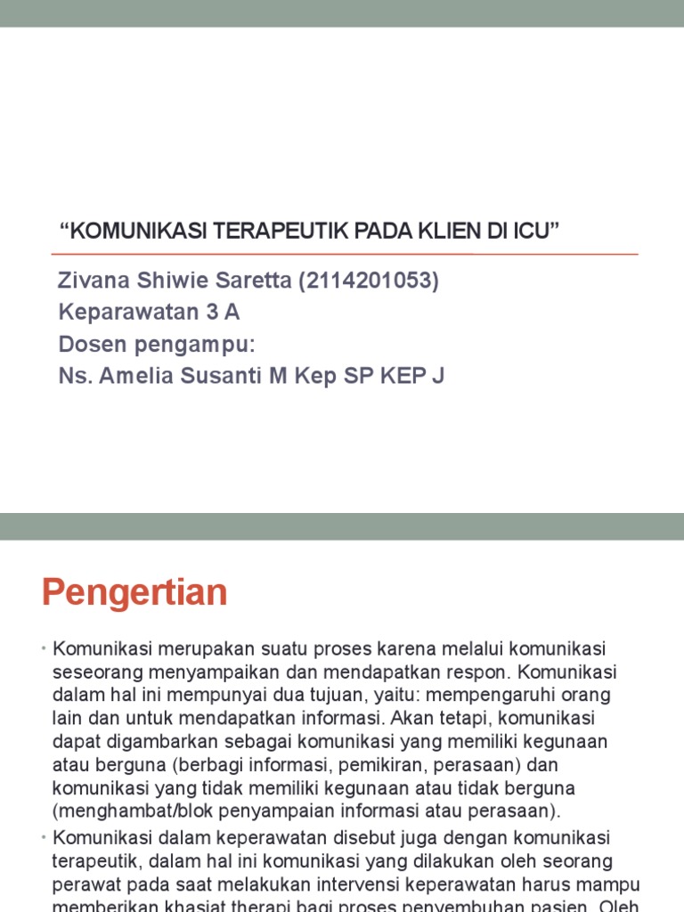 Zivana PPT 3a | PDF