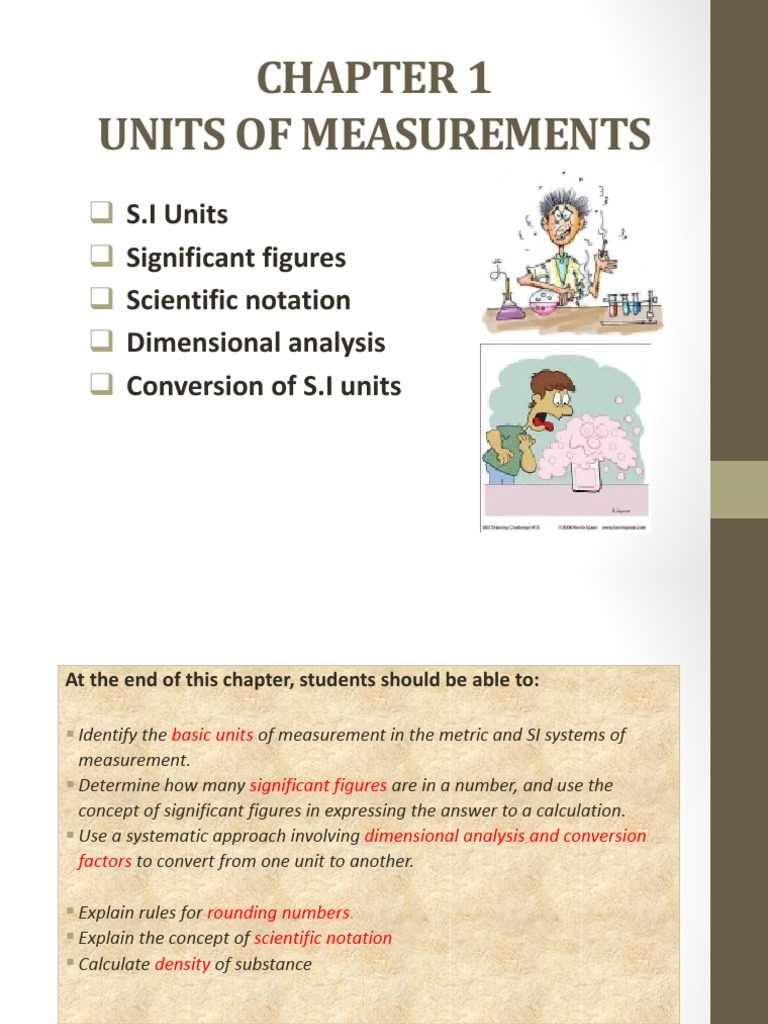 Chapter 1 | PDF | Significant Figures | Kilogram