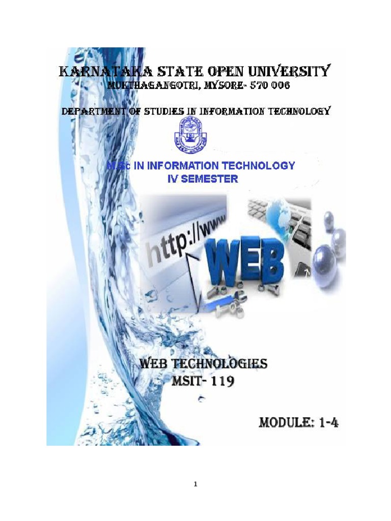 Web Technologies (PDFDrive) | PDF | Computers | Technology & Engineering