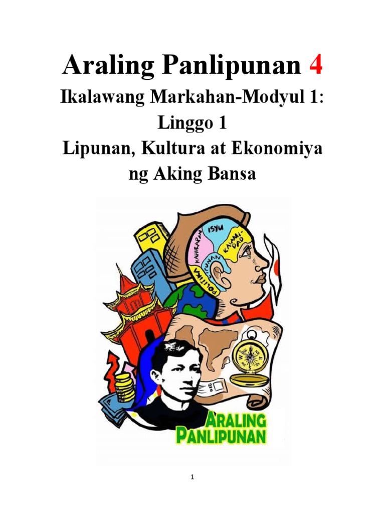 Araling Panlipunan 4 Modyul | PDF
