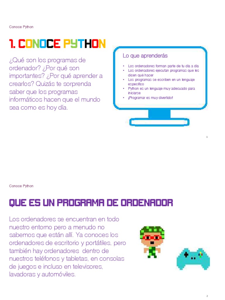 Tutorial Python Inicial | PDF