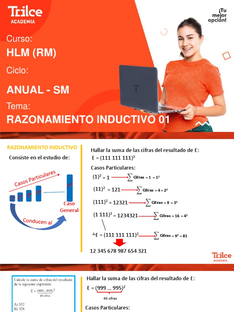 Razonamiento Inductivo 01. | PDF