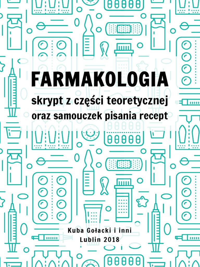 Farmakologia - Skrypt I Samouczek | PDF