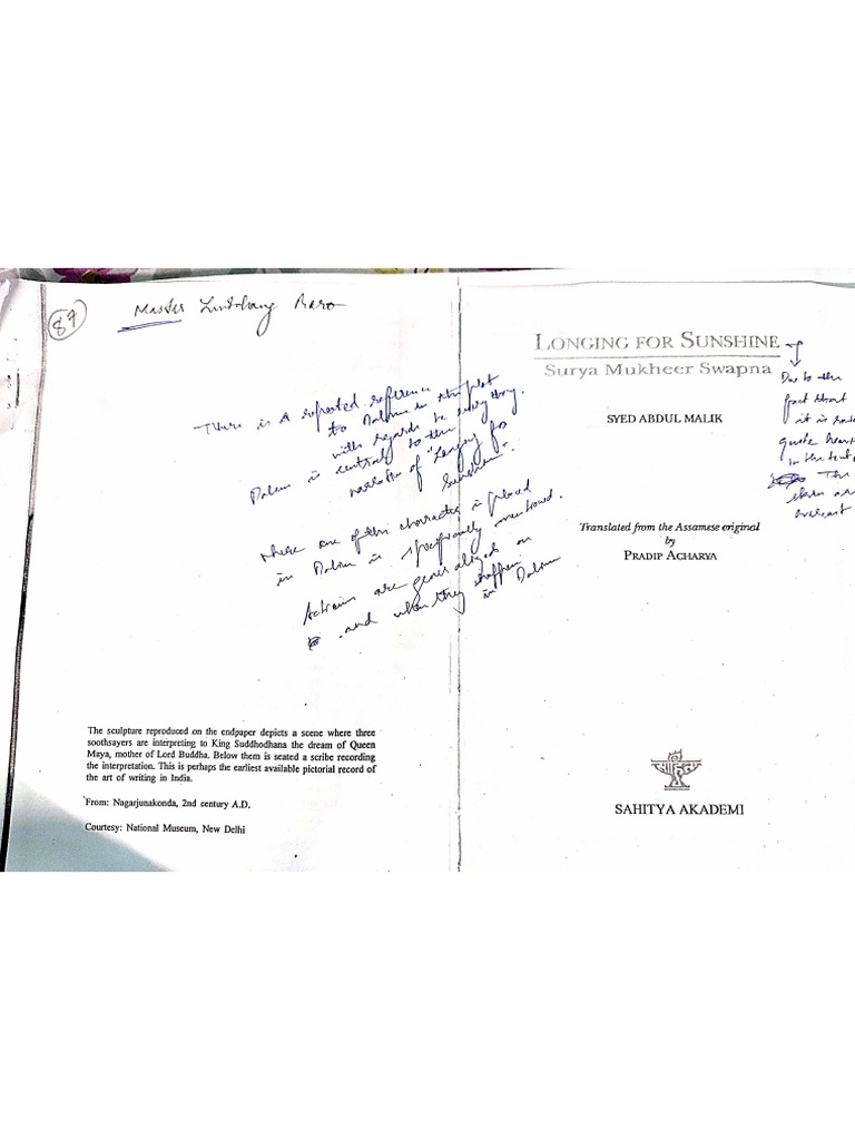 Longing For Sunshine | PDF