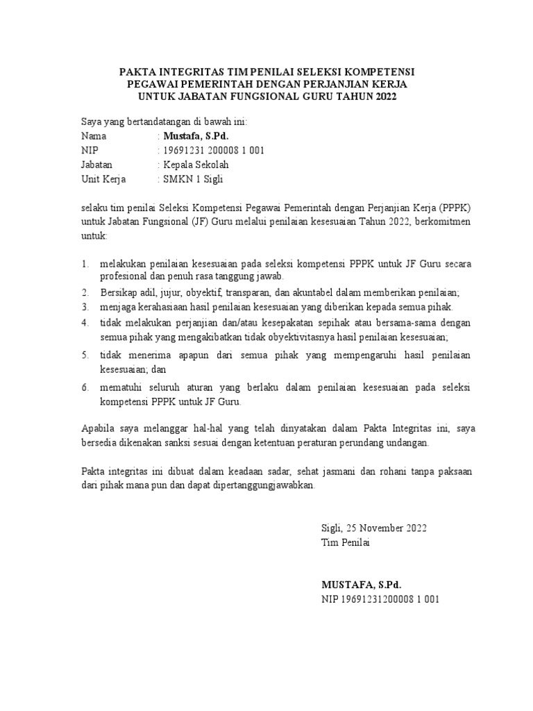 Template SPTJM | PDF