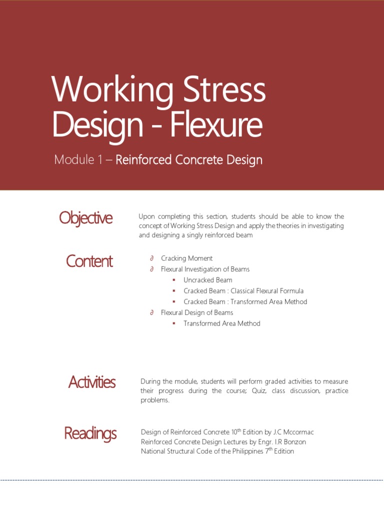 Module 1 WSD Flexure | PDF