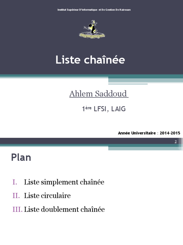 4 Liste Chainée | PDF