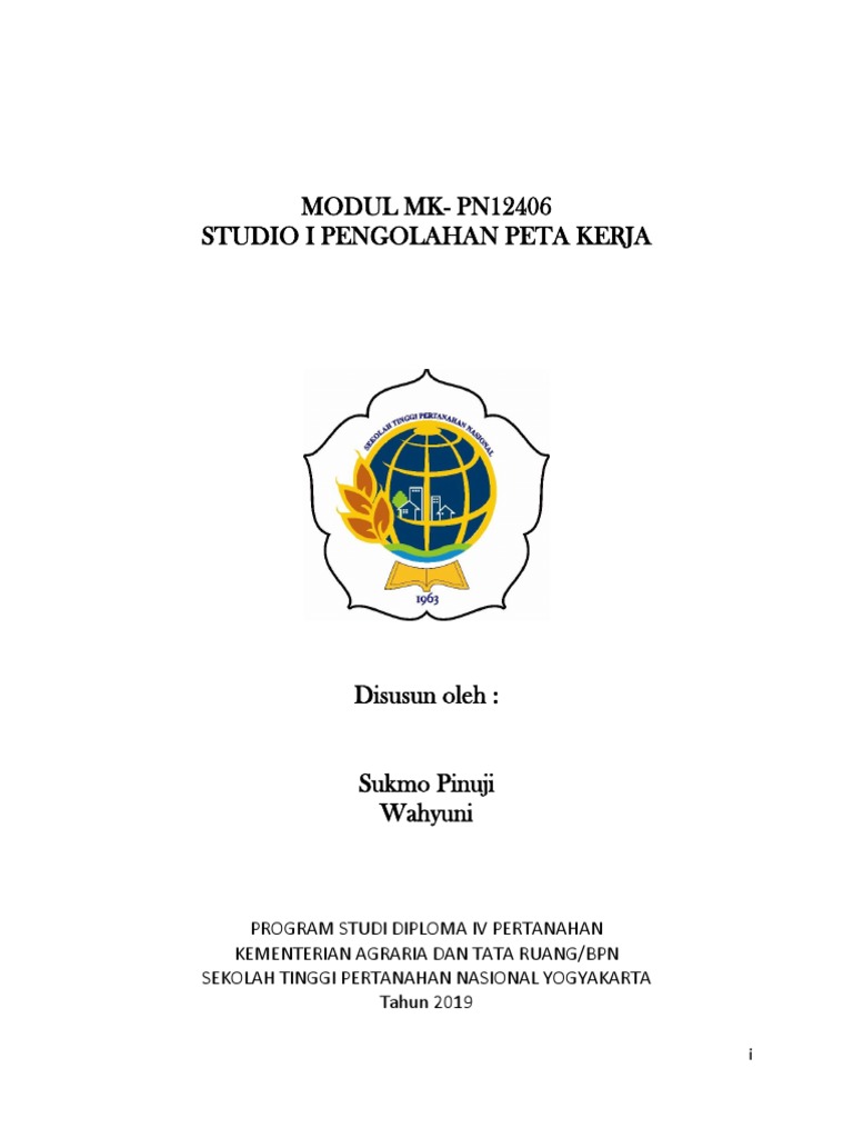 Modul Studio I Penyiapan Peta Kerja 11102019 | PDF | Seni