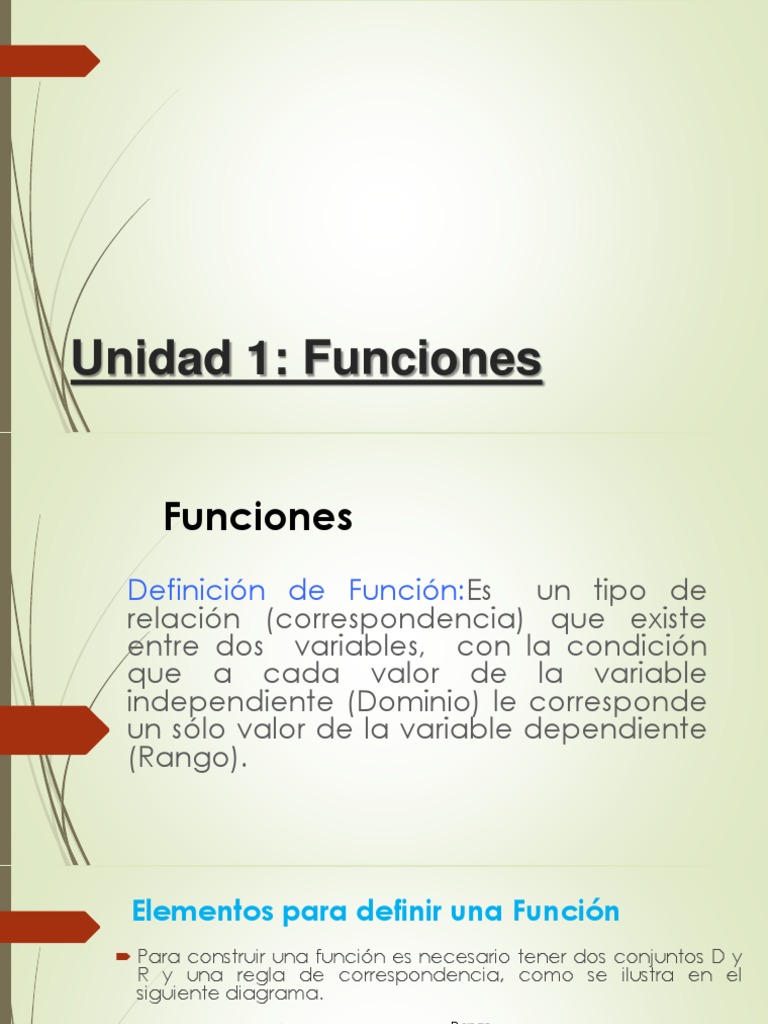 Unidad 1 - Funciones | PDF | Función (Matemáticas) | Logaritmo