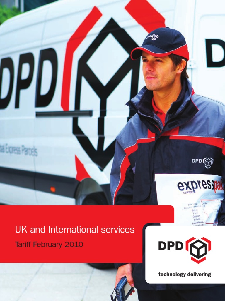 DPD Uk Tariff Guide | PDF | Delivery (Commerce) | Cargo