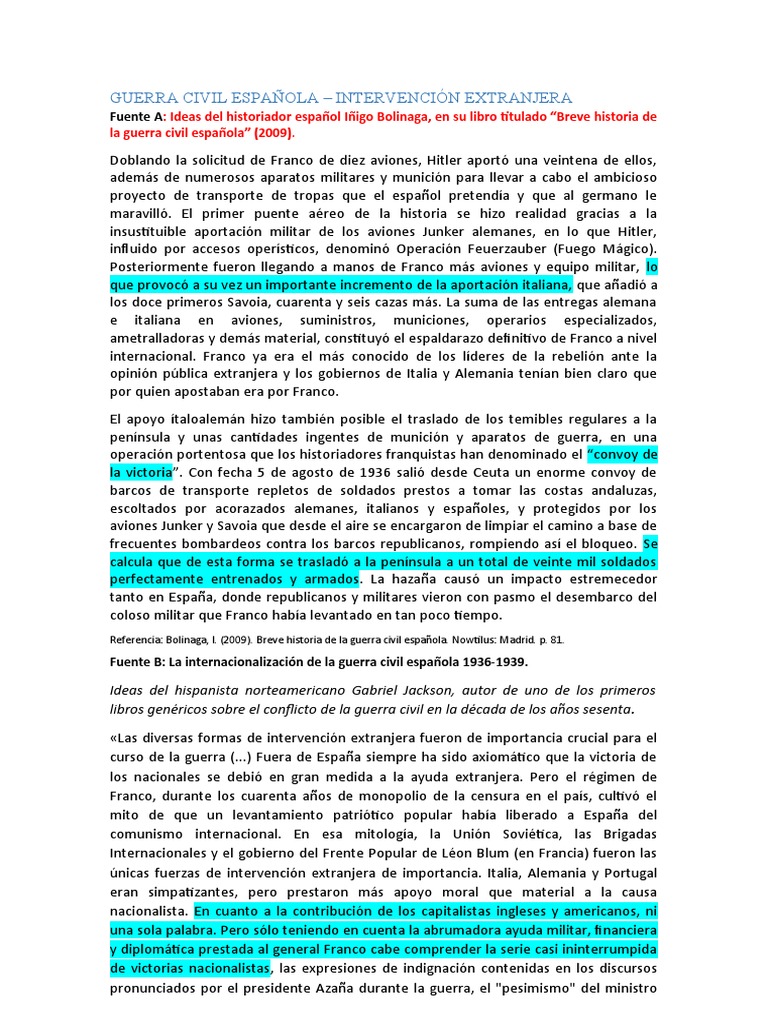 Guerra Civil Española | PDF | Francisco franco | guerra civil Española
