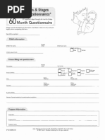 ASQ 3 60 Months | PDF