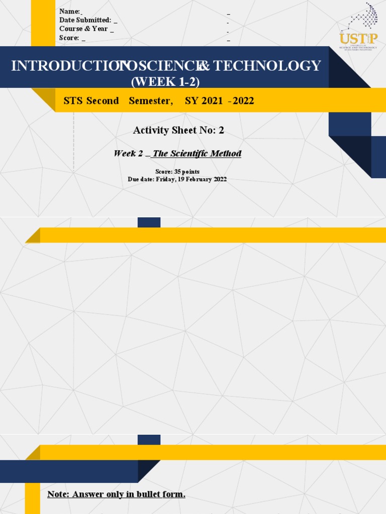 Scientific Method Overview and Activities | PDF | Scientific Method ...