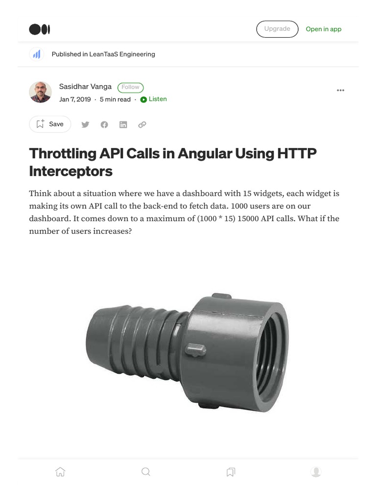 Throttling API Calls in Angular Using HTTP Interceptors - by Sas | PDF ... Throttling API Calls in Angular Using HTTP Interceptors - by Sas | PDF ...