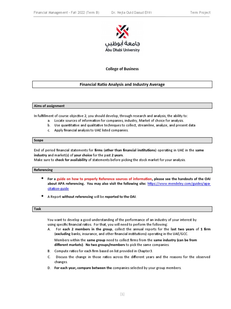 TermProject FIN512 - Fall 2022 | PDF | Finance & Money Management