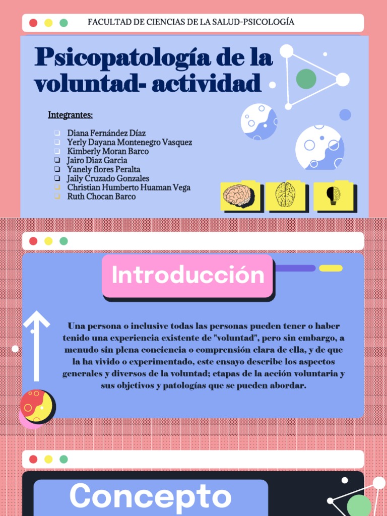 Psicopatologia de La Voluntad | PDF