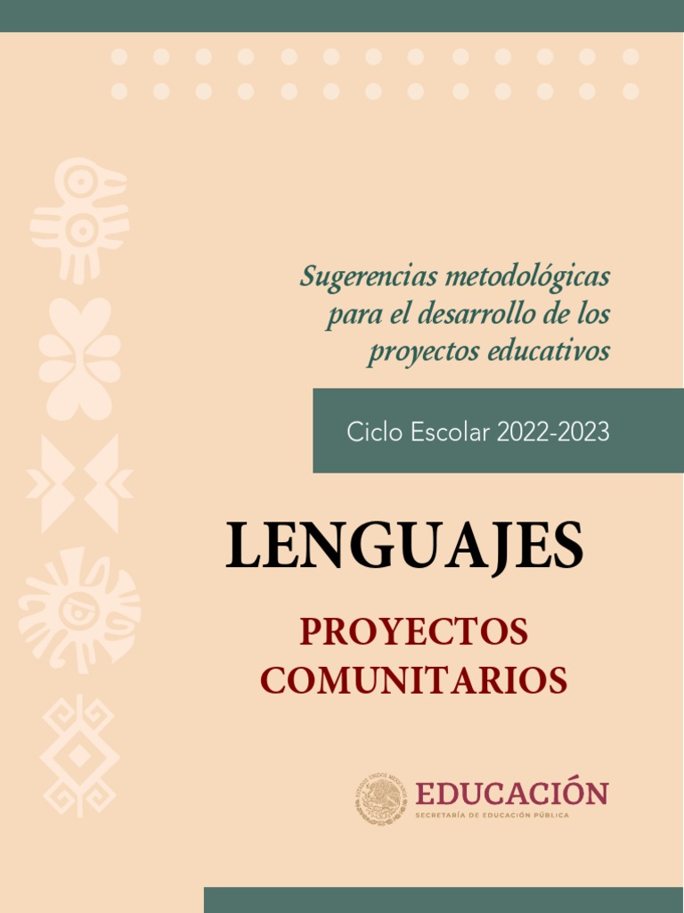 Lenguajes Proyecto Comunitario Muestra | PDF | Evaluación | Aprendizaje