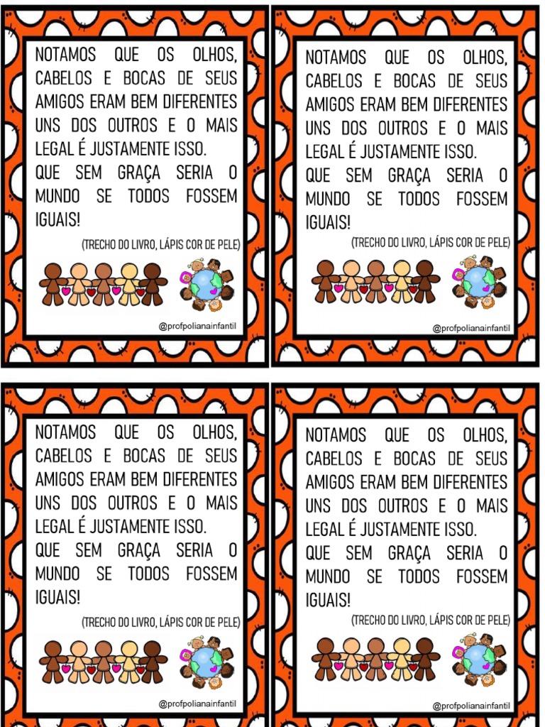 Cartão - Lápis Cor de Pele | PDF