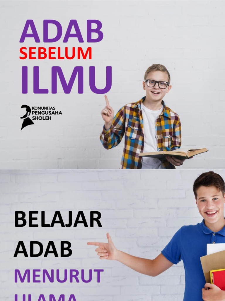 04 Adab Sebelum Ilmu | PDF