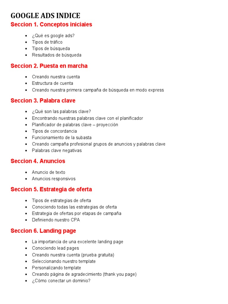 Curso Google Ads | PDF