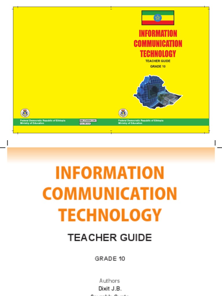 ICT Grade 10 Teachers Guide | PDF | Computer Data Storage | Educational Technology
