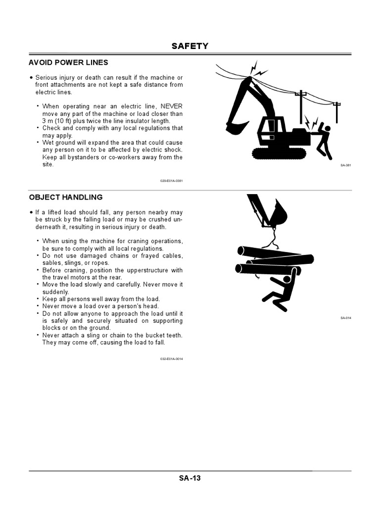 Safety: Avoid Power Lines | PDF