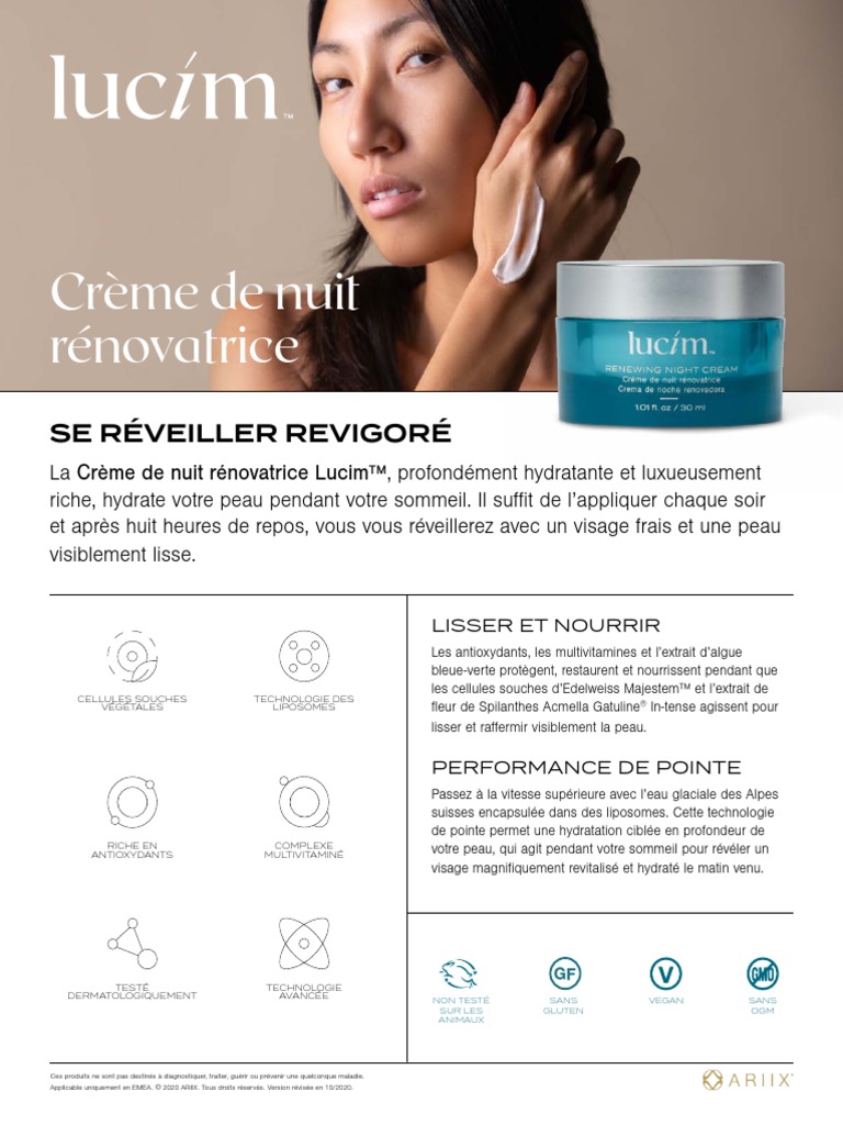 Ariix Crème Nuit | PDF