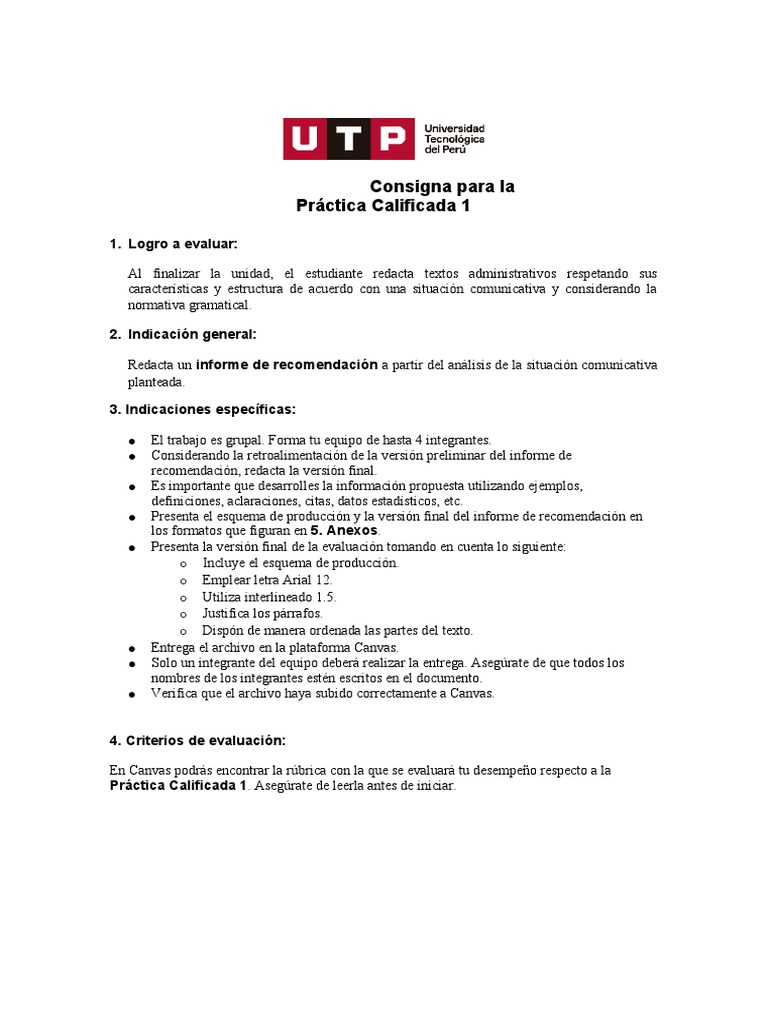 GC N04I ConsignaPC1 22C2A | PDF | Finanzas y dinero