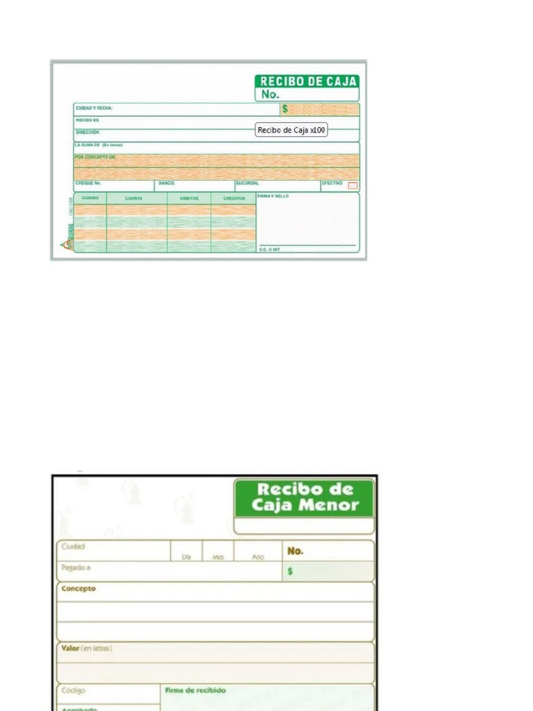 Plantillas Documentos Contables | PDF