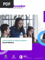 Curso Básico de Excel 2019 em Português | PDF | Microsoft Excel | Botão ...