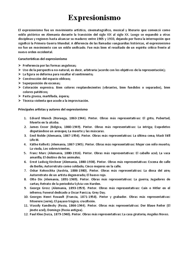 5°-4ta Sesion LECTURA DE LOS ISMOS | PDF | Cubismo | Surrealismo