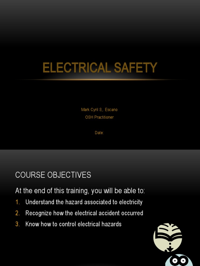 Electrical Safety | PDF | Insulator (Electricity) | Electric Current