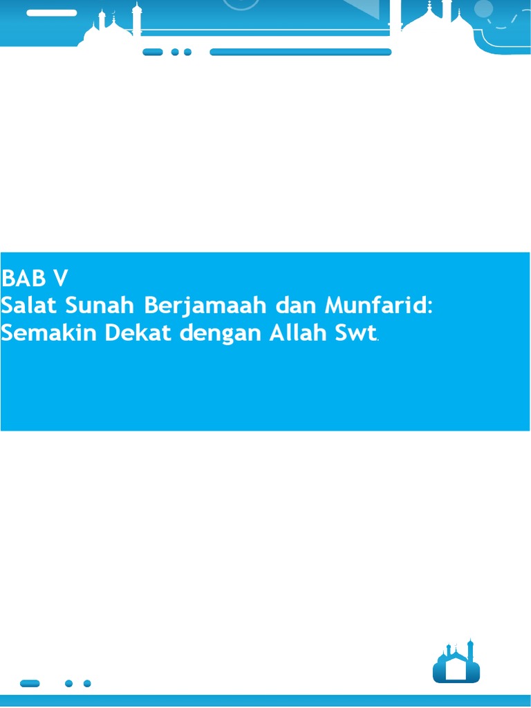 Solat Sunat | PDF