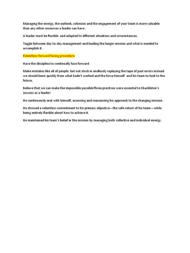 Leadership Harvard Course | PDF