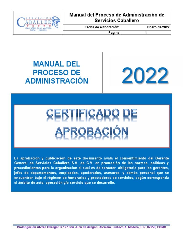 Manual de Proceso de Administración | PDF | Gestión de recursos humanos | Reclutamiento