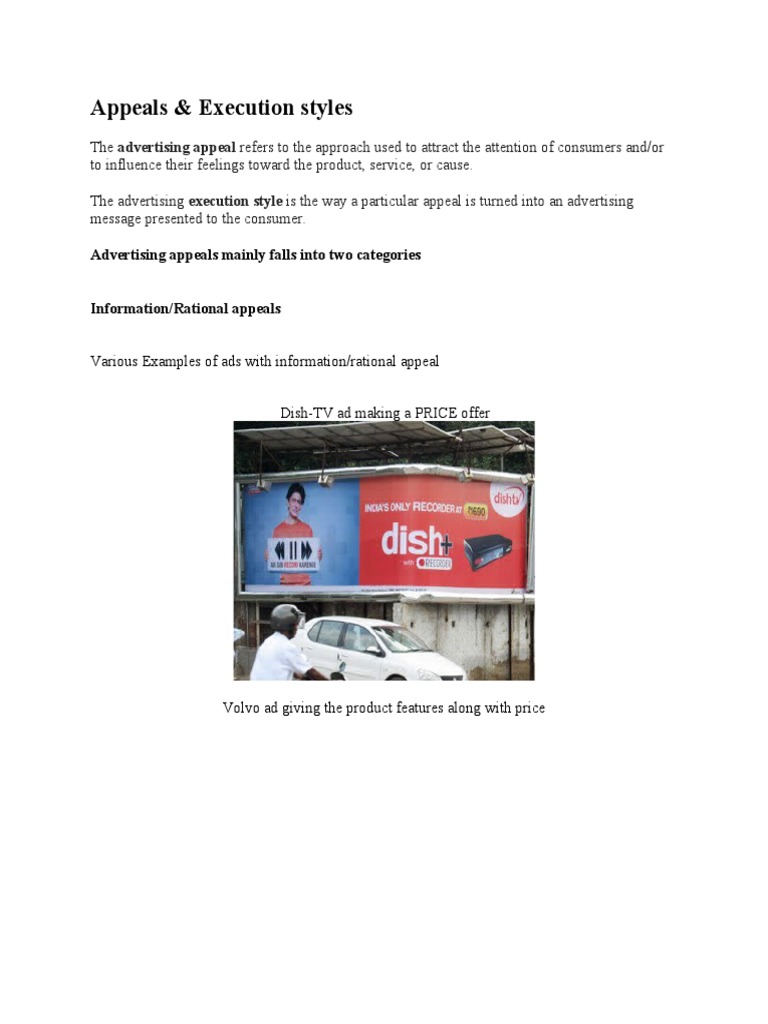 Appeals Example Ad Link | PDF