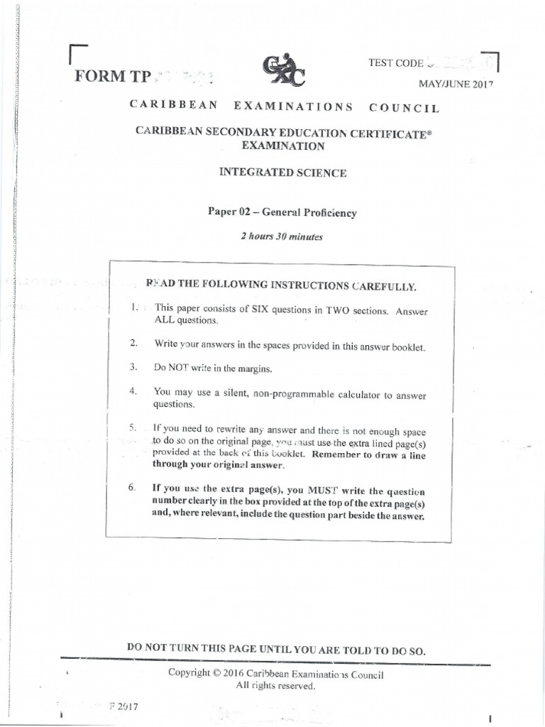 Integrated Science P2 | PDF