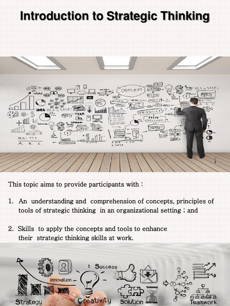 Strategic Thinking 1 | PDF | Thought | Creativity