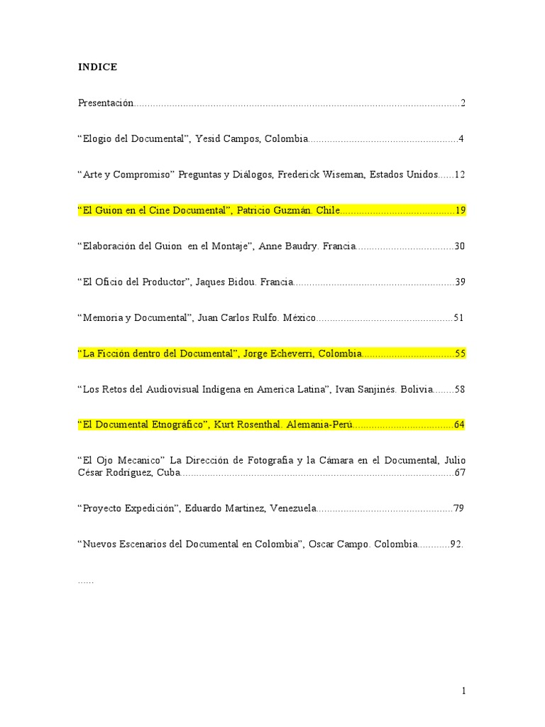Pensar El Documental | PDF | Documental | Televisión