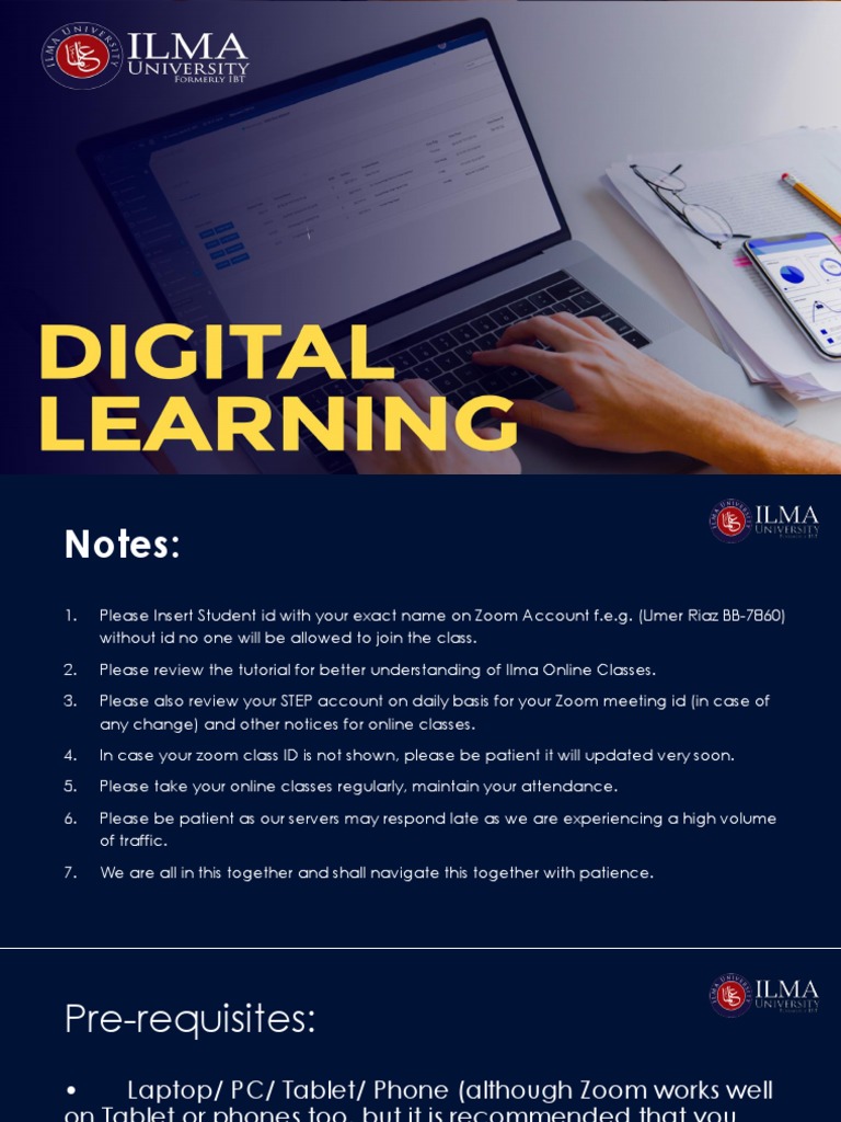 Student Step by Step Guide Online Classes | PDF | Computer Engineering ...