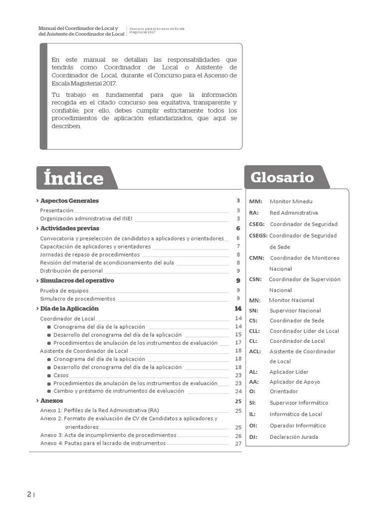Manual Acl 1 | PDF | Prueba (evaluación) | Evaluación