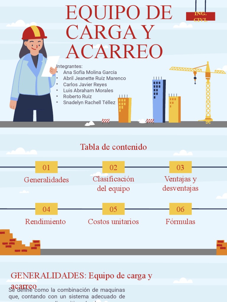 Equipo de Carga y Acarreo | PDF | Camión | Vehículos terrestres