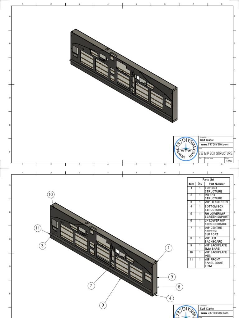 737 MIP Box Structure Guide | PDF | Manufactured Goods | Industrial ...